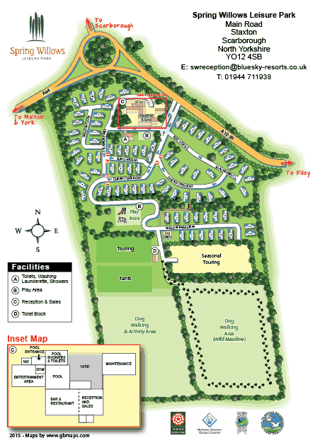Holiday Park Map Designers and Caravan Site Maps